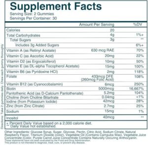 Weem Hair, Skin Nails Gummies | 100% Clinically Tested